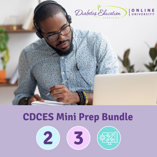CDCES Mini Bundle – Diabetes Education Services