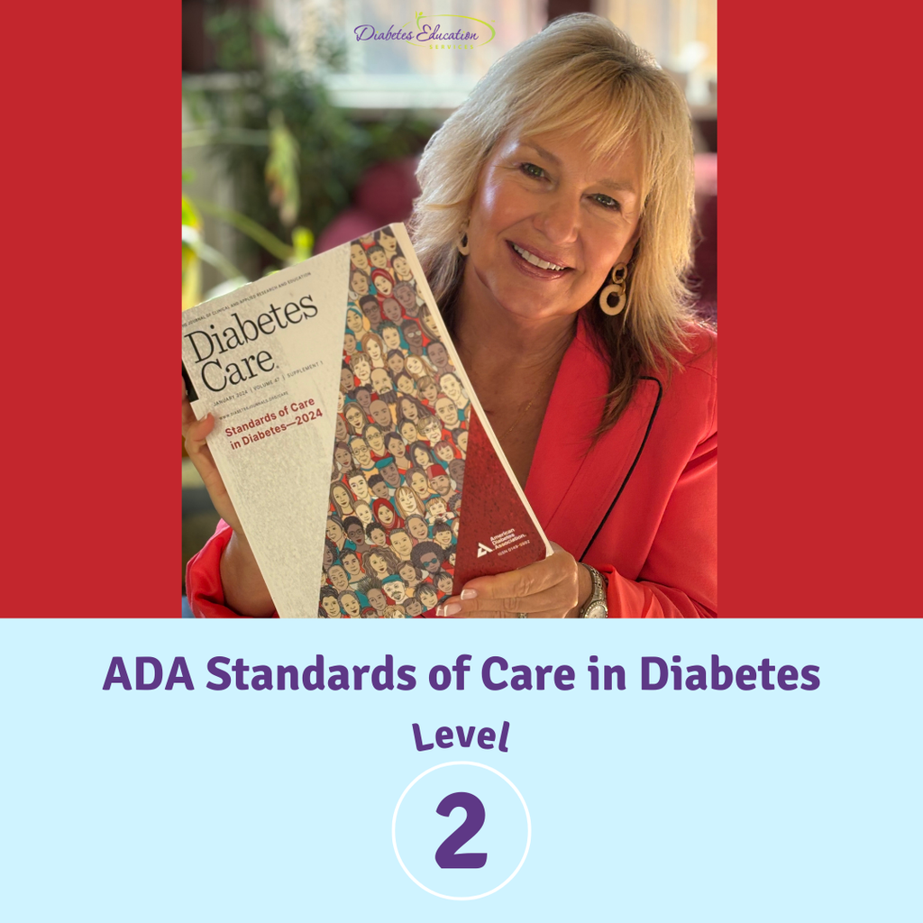 ADA Standards of Care CE Course | 2.0 CEs – Diabetes Education Services